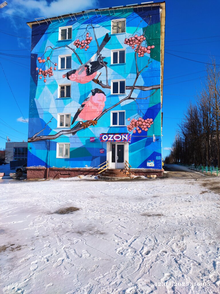 Teslimat noktası Ozon, Zapolyarni, foto