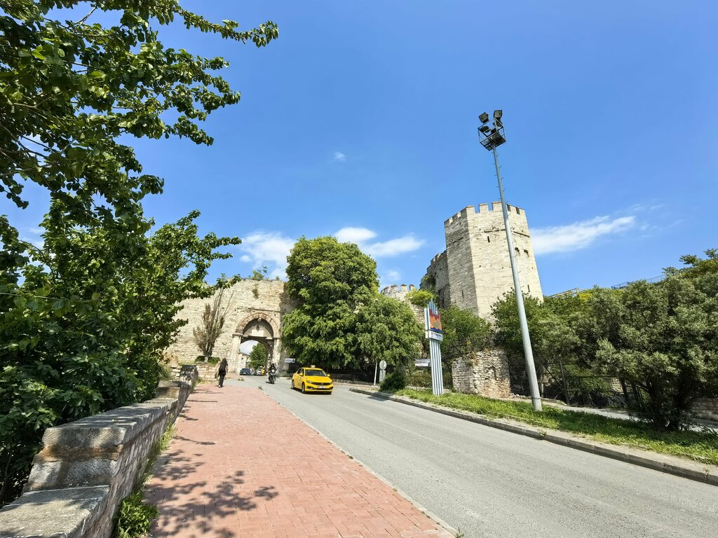 Turistik yerler Yedikule Kapısı, İstanbul, foto