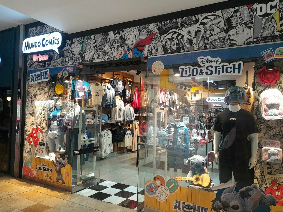 Dış giyim mağazası Mundo Comics, Lima, foto