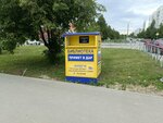 Контейнер для сбора книг (Leninskogo Komsomola Avenue No:19с2), konteynerler  Ulyanovsk'tan