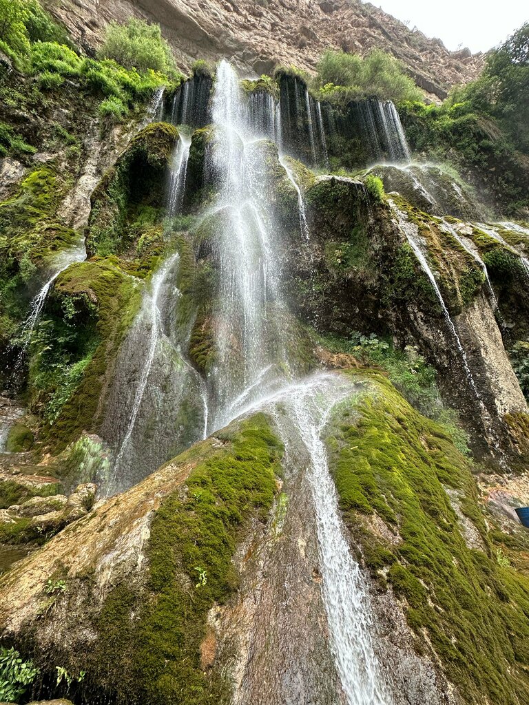Şelale Waterfall Sangardak, Surhanderya eyaleti, foto
