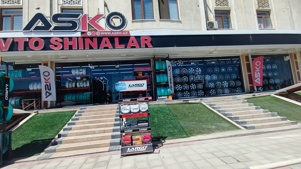 Jant ve lastikçiler Asko, Buhara, foto