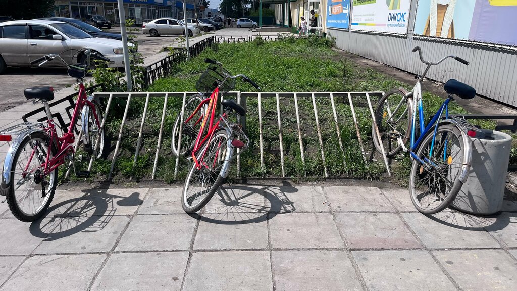 Bisiklet park yerleri Bicycle parking, Novosibirskaya oblastı, foto