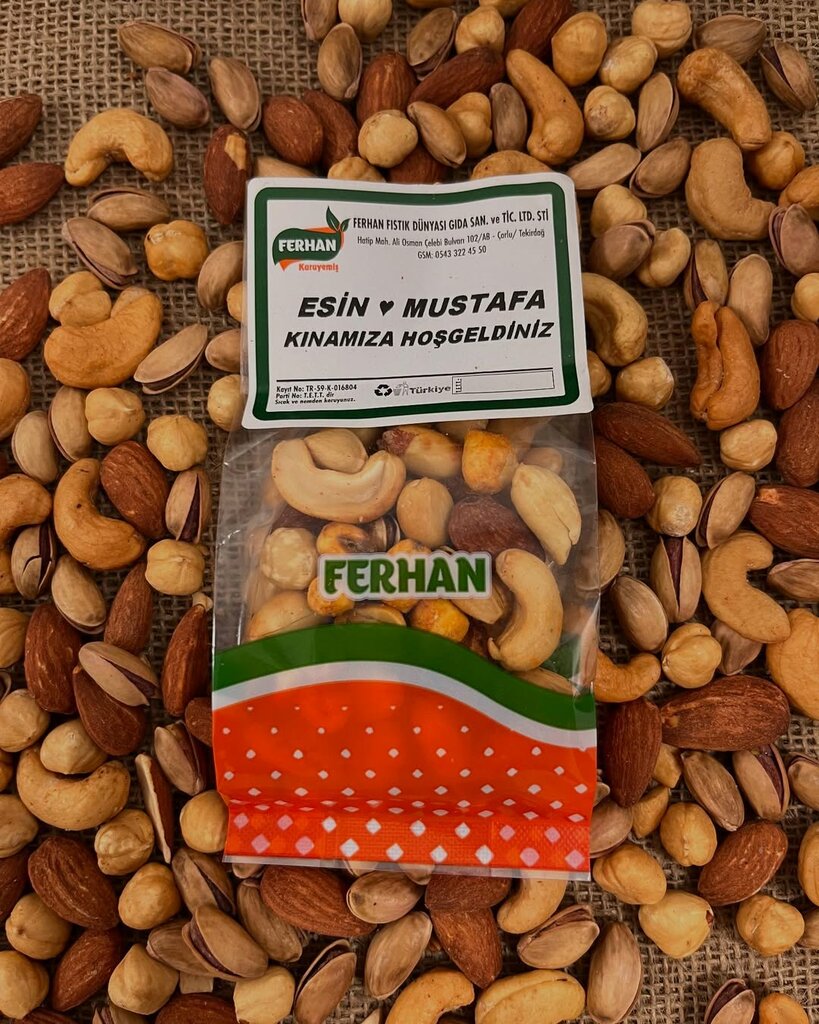 Kuruyemiş, atıştırmalık, kuru meyve Ferhan Kuruyemiş, Çorlu, foto