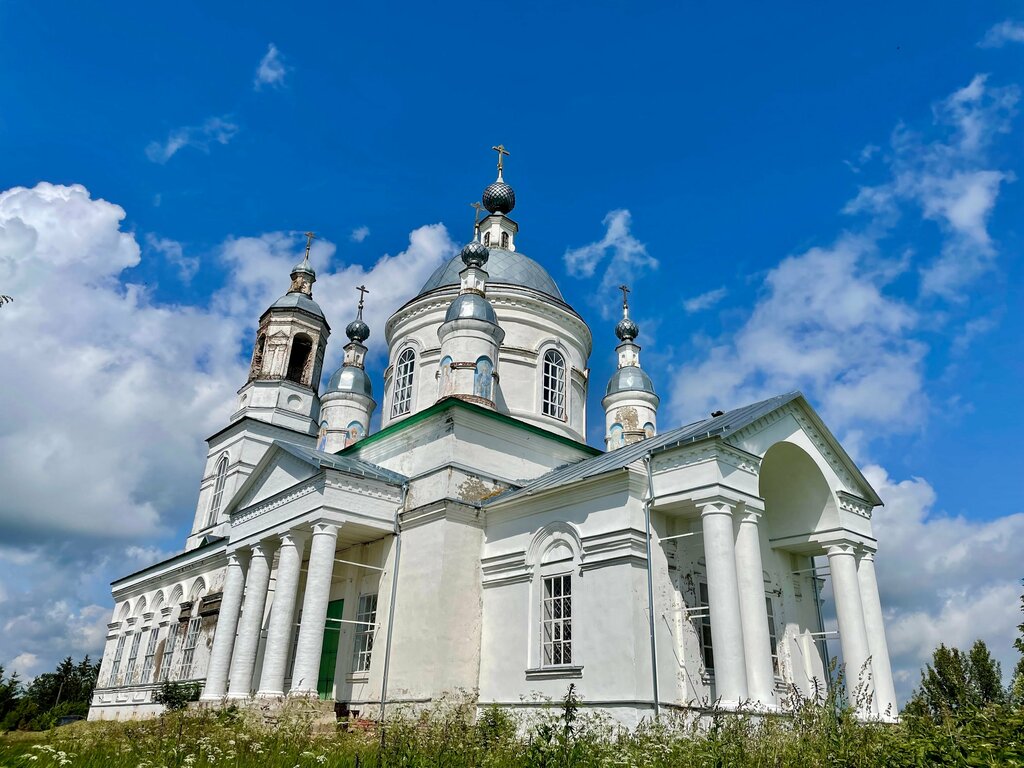 Ortodoks kiliseleri Церковь Покрова Пресвятой Богородицы, Kostromskaya oblastı, foto