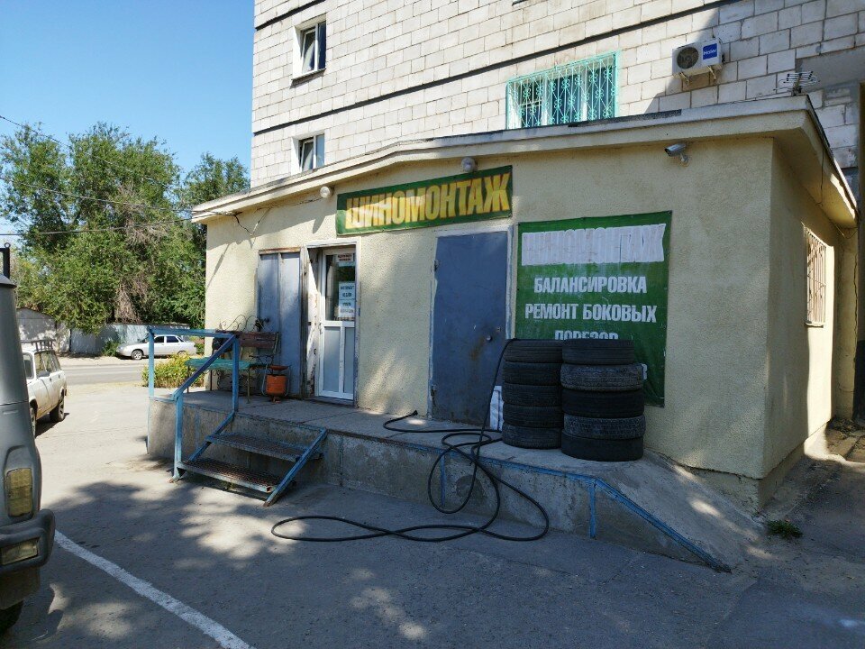 Oto lastik tamiri Shinomontazh, Volgograd, foto