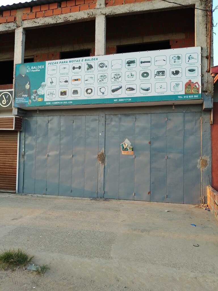 Motosiklet yedek parçaları Baldex, Loanda, foto