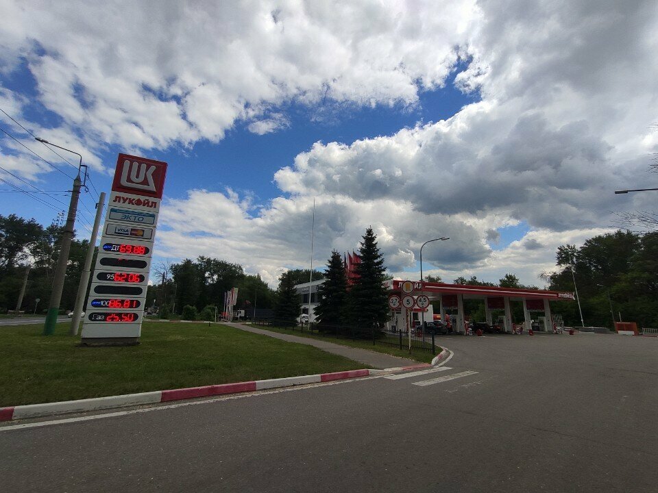 Otogaz dolum istasyonu Lukoil, Penza, foto