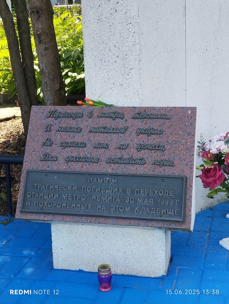 Anıt, heykel Мемориал погибшим на Немиге, Minsk, foto