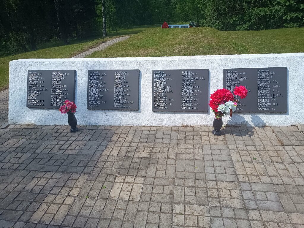 Anıt, heykel Мемориальный комплекс, Minskaya oblastı, foto