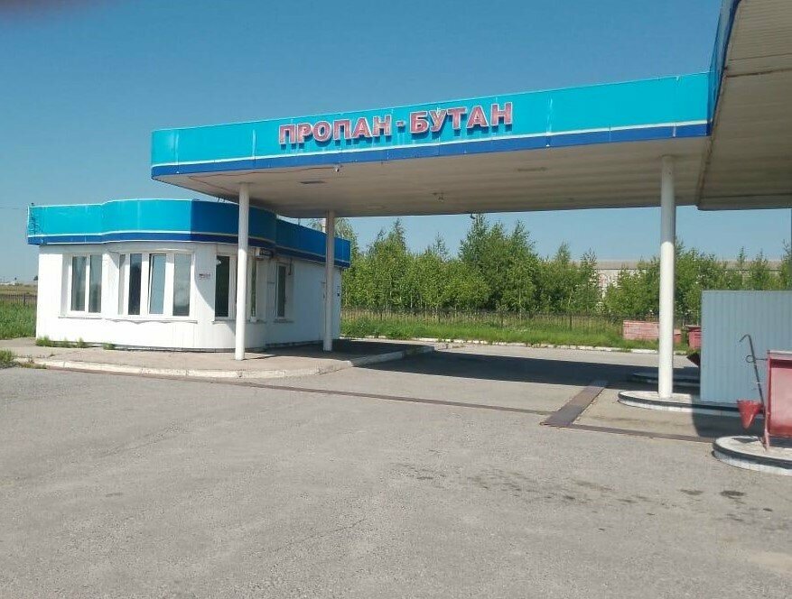 Otogaz dolum istasyonu Push.Ka, Çuvaşya, foto