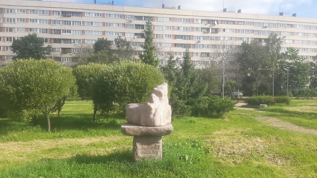 Park, sokak heykeli Похищение Европы, Saint‑Petersburg, foto
