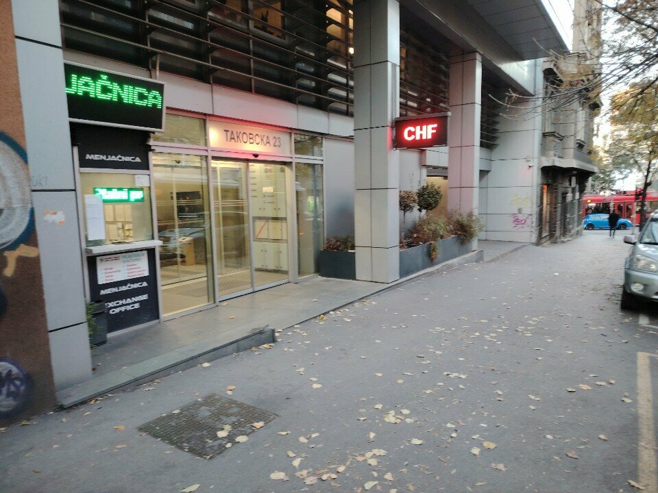 M2, currency exchange, Belgrade, Takovska Street, 23 — Yandex Maps