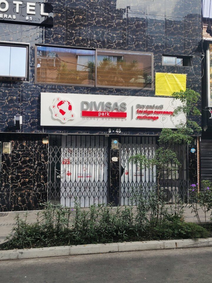 Döviz büroları Divisas Park, Medellin, foto