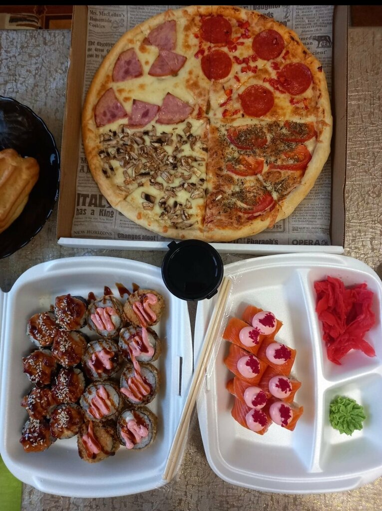 Hazır yemek teslim servisleri Rok-n-Roll, Toropets, foto