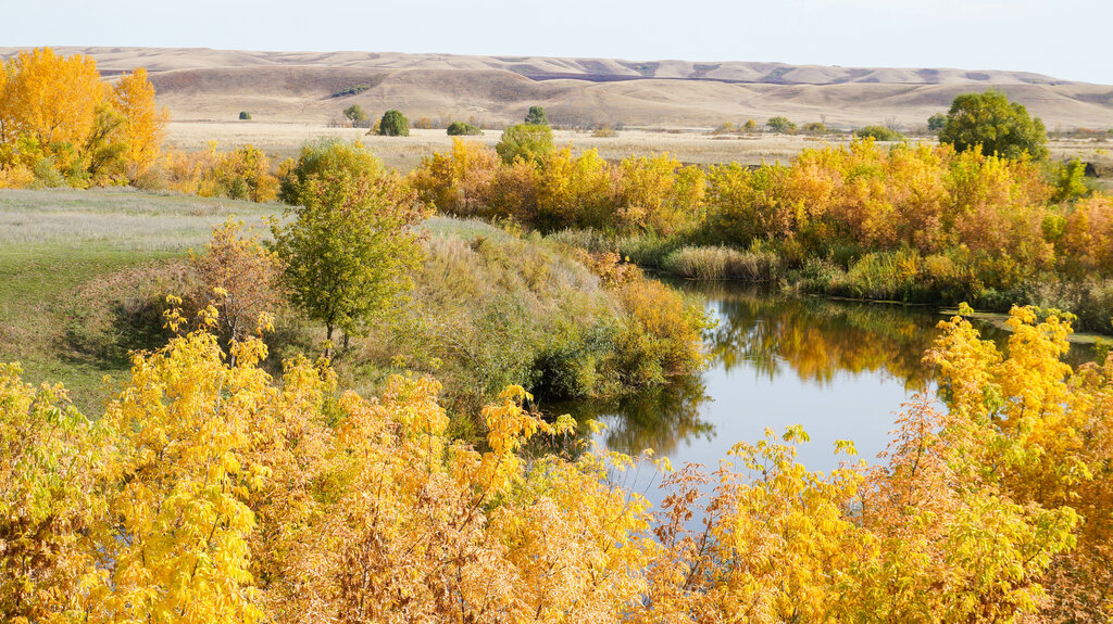 Dağ zirvesi Гора Рязановская Джомолунгма, Orenburgskaya oblastı, foto