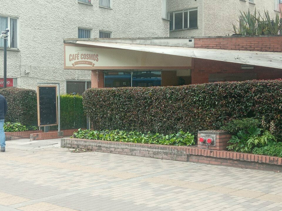 Ekmek fırını Cafe Cosmos, Bogota, foto