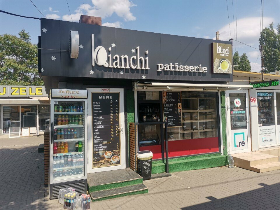Al götür kahve Bianchi Patisserie, Kişinev, foto