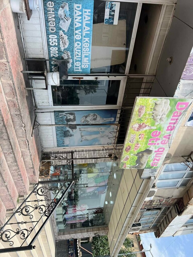 Kasap, şarküteri Dana və quzu əti, Bakü, foto