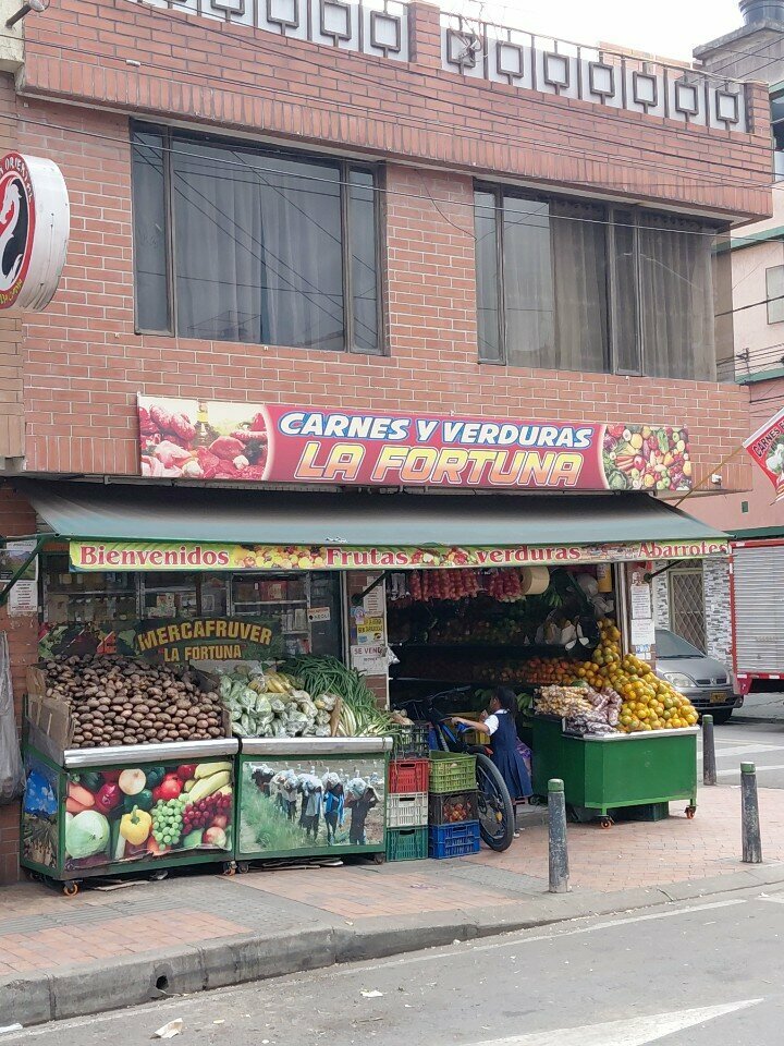 Kasap, şarküteri Carnes La Fortuna, Bogota, foto