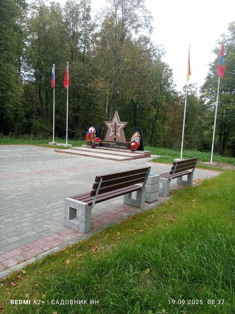 Anıt, heykel Участникам локальных вооружённых конфликтов, Gorohovets, foto