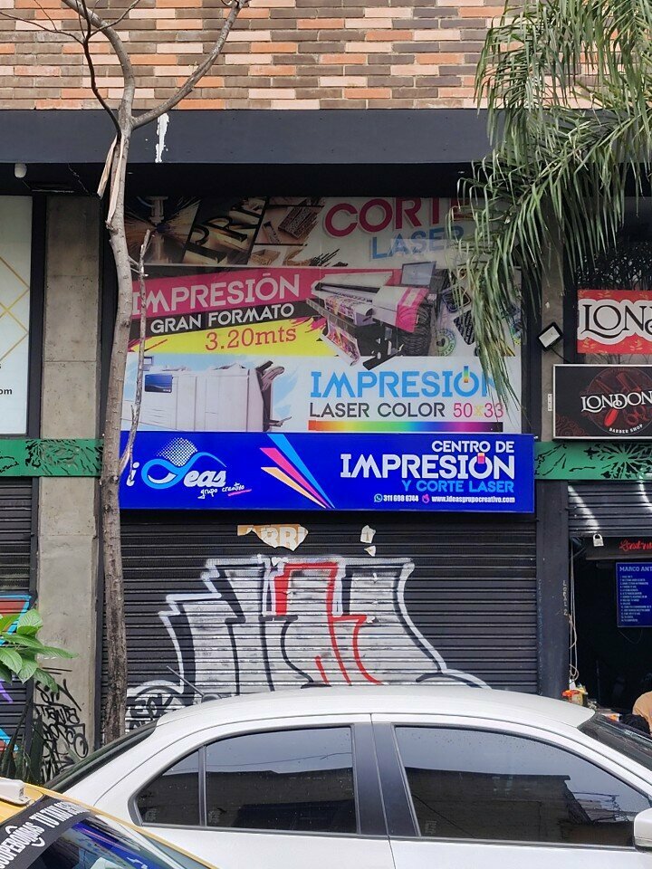 Lazer çalışmaları Ideas, Medellin, foto
