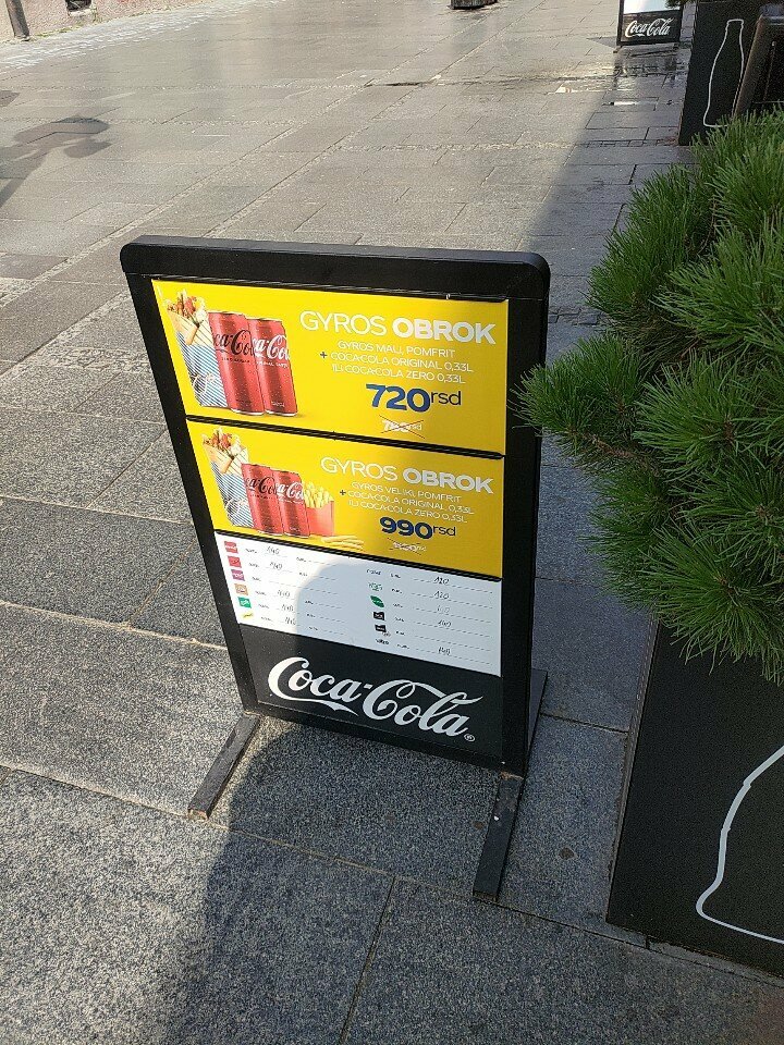 Fast food Gyros Box, Belgrad, foto
