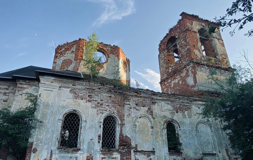Ortodoks kiliseleri Church of the Transfiguration of the Savior, Novgorodskaya oblastı, foto