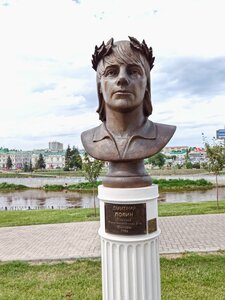 Дмитрий Полин (Omsk, Dumskaya Street), anıt, heykel  Omsk'tan