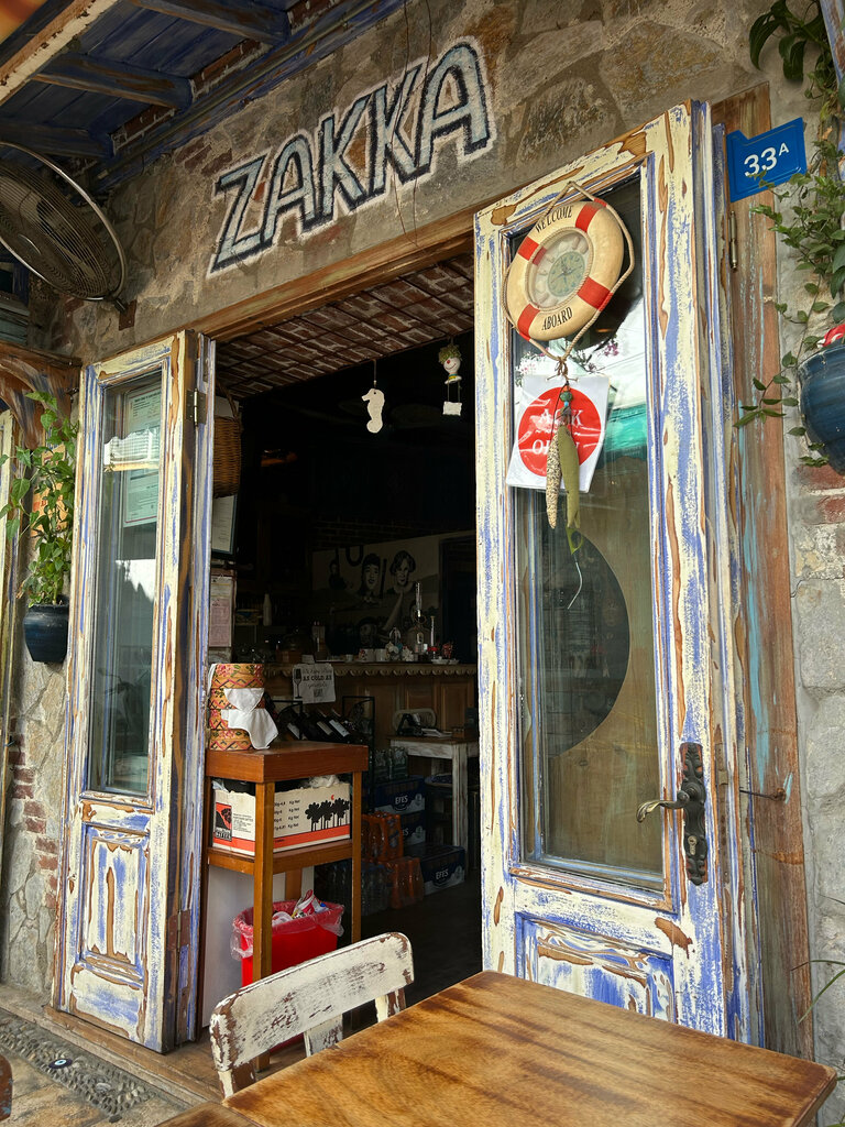 Kafe Zakka Cafe, Bodrum, foto