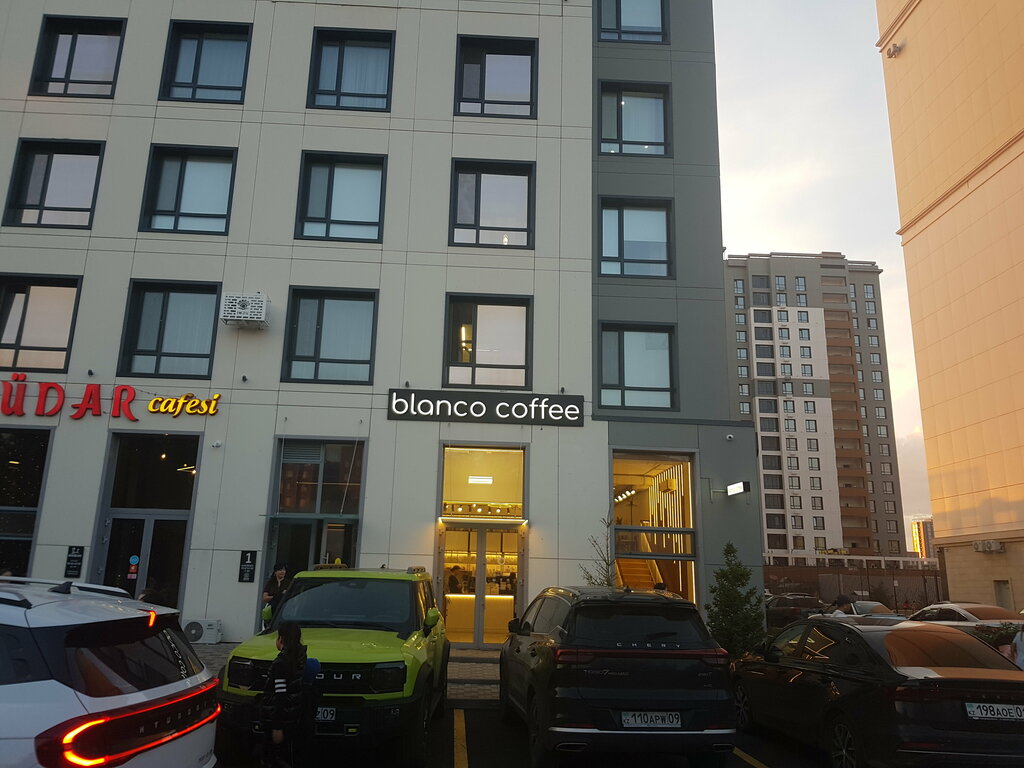 Kahve dükkanları Blanco coffee, Karağandı, foto