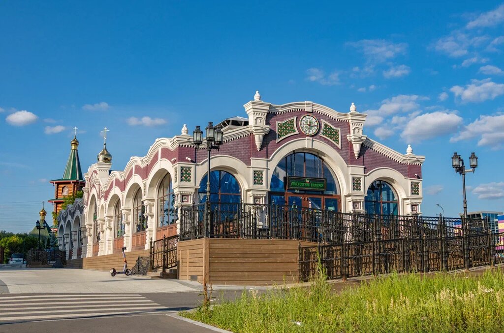 Gıda pazarı Interregional fair, Moskova, foto