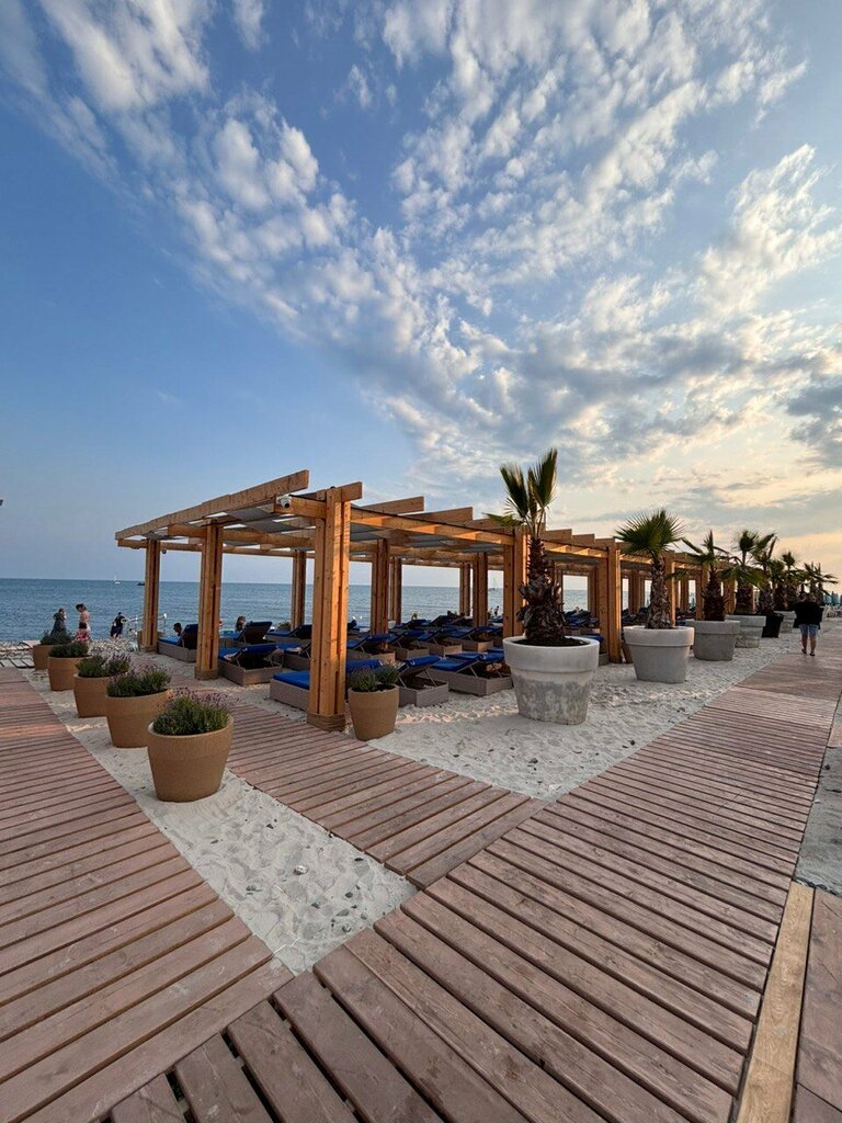 Plaj Пляж Mantera Resort & Congress, Krasnodarski krayı, foto