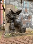 Людоед (Pravdy Street No:8Б), park, sokak heykeli  Saint‑Petersburg'dan