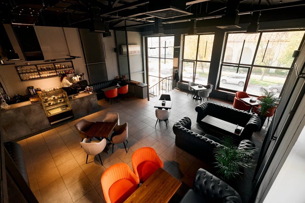 Kahve dükkanları Мезонин Кофе&Бар, Vishniy Volochek, foto