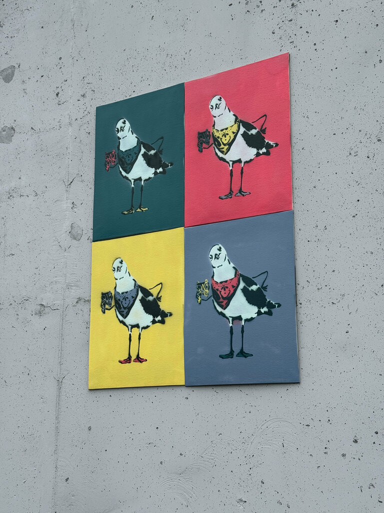 Sokak sanatı Голубки, Minsk, foto