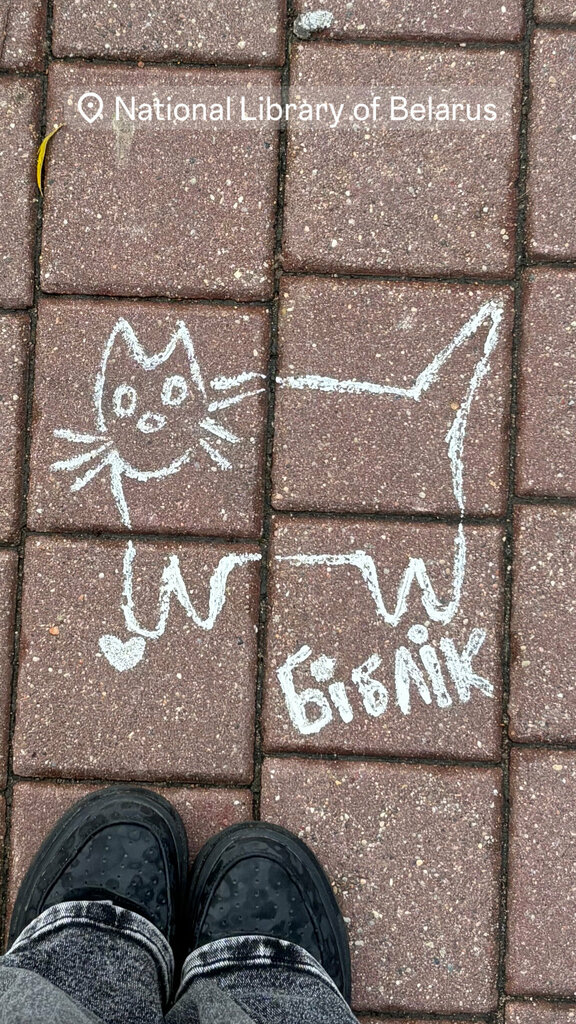 Turistik yerler Кот Библик, Minsk, foto