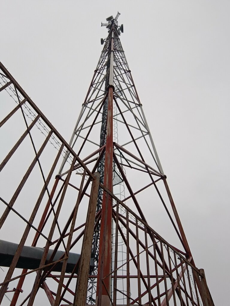 Mühendislik altyapısı Вышка сотовой связи МТС, Orenburgskaya oblastı, foto