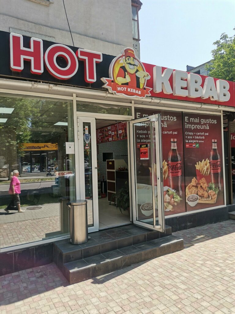Fast food Hot Kebab, Kişinev, foto