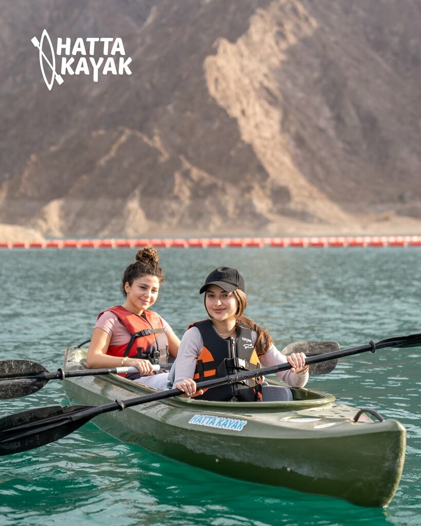 Spor tesisi Hatta kayak, Dubai Emirliği, foto