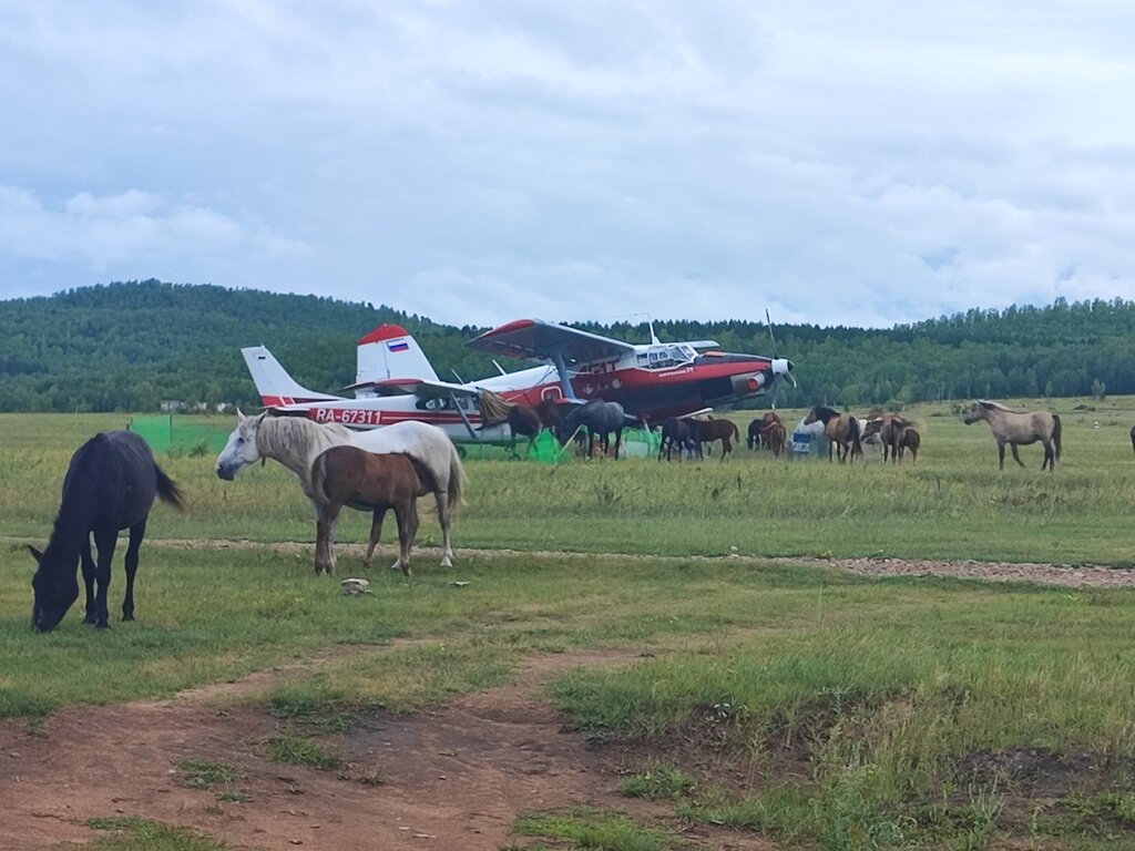 Hava meydanı аэродром Сретенск, Sretensk, foto