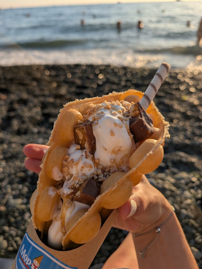Fast food Мягкое мороженое, Soçi, foto