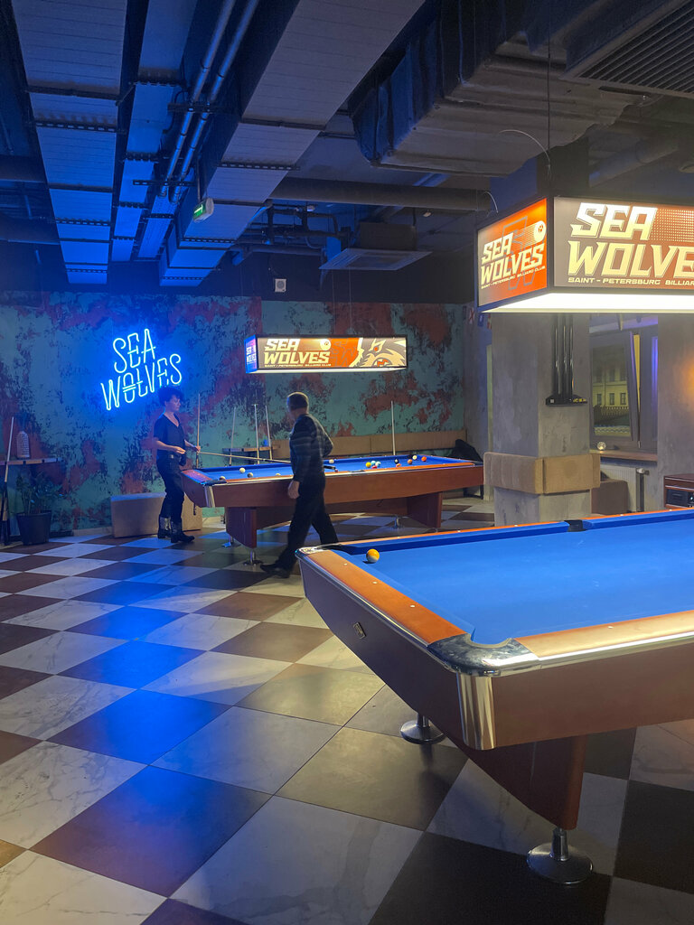 Bilardo salonları Seawolves, Saint‑Petersburg, foto