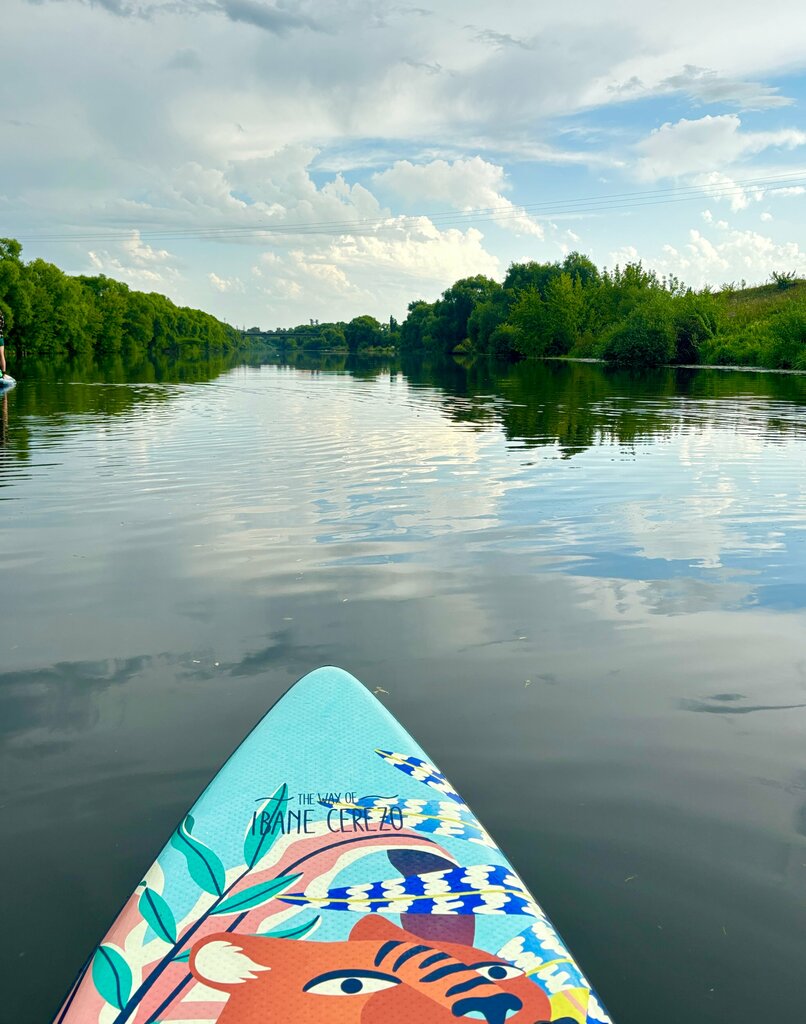 Kürek sörfü Supboard-lebedyan, Lebedian, foto