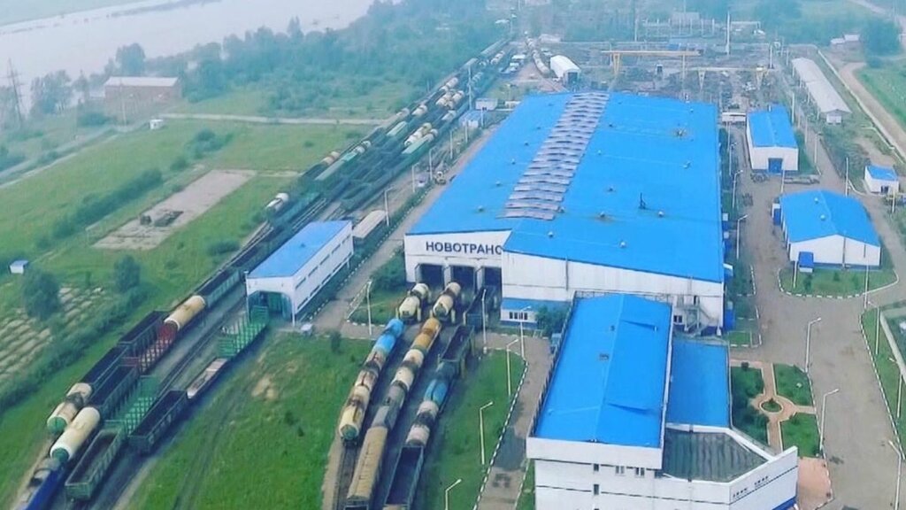 Demiryolu kargo Bvrp Novotrans, Biysk, foto