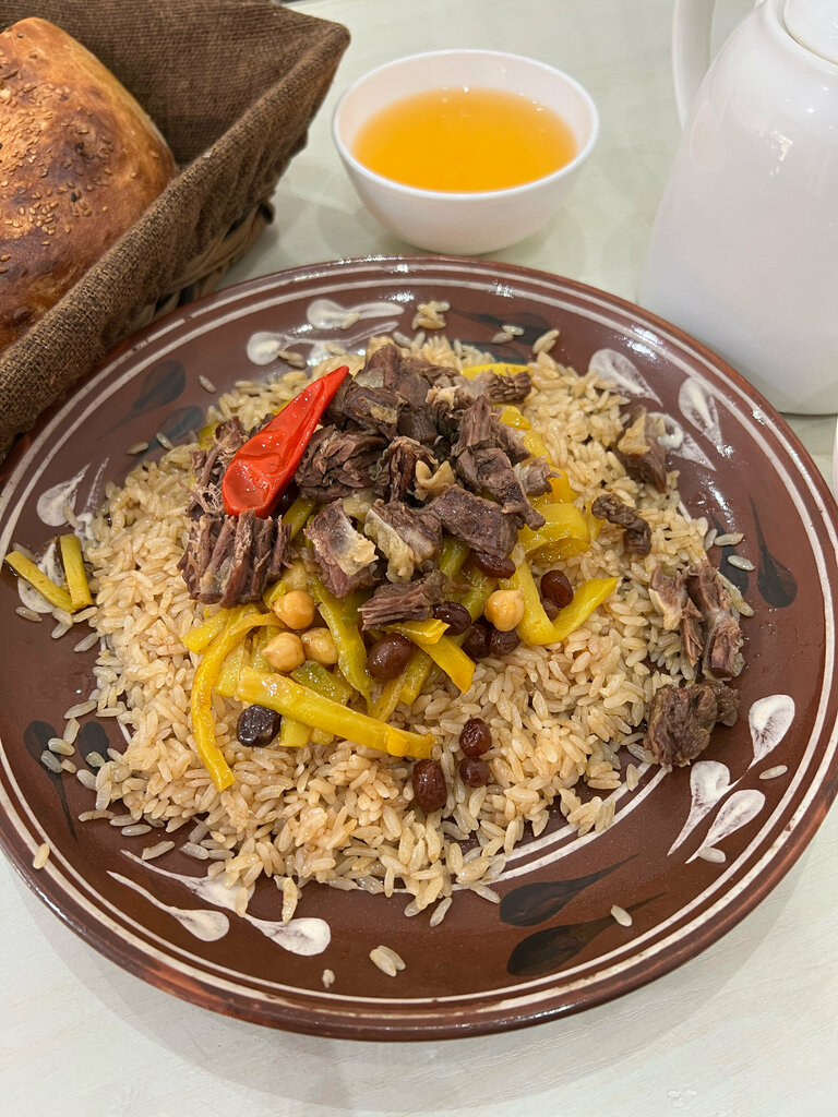 Kafe Baxti Osh, Semerkant, foto