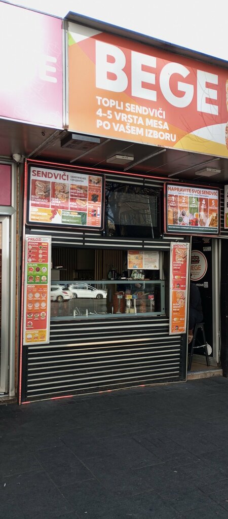 Fast food Bege Street Style Sandwich, Belgrad, foto