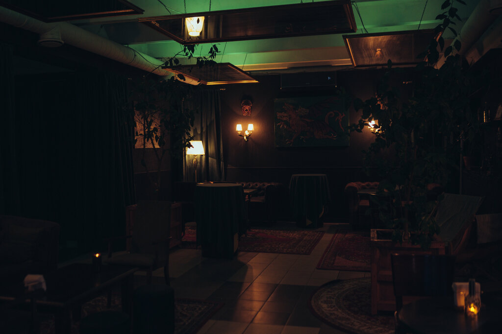 Nargile kafeler Midnight, Minsk, foto