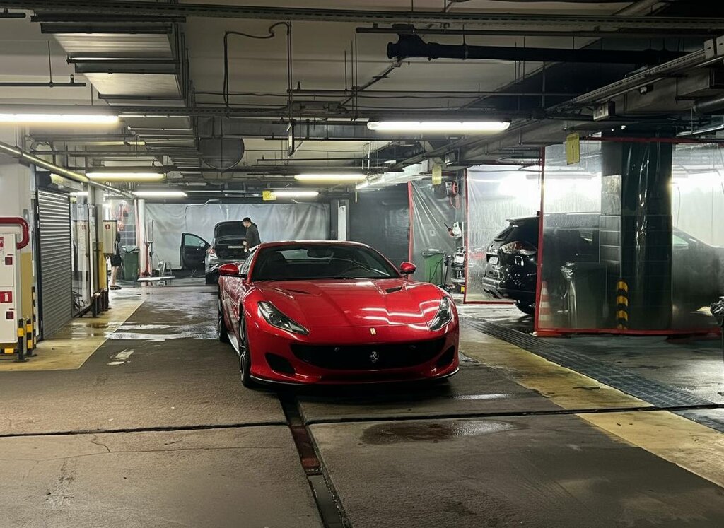 Oto yıkama Self-service car wash, Saint‑Petersburg, foto