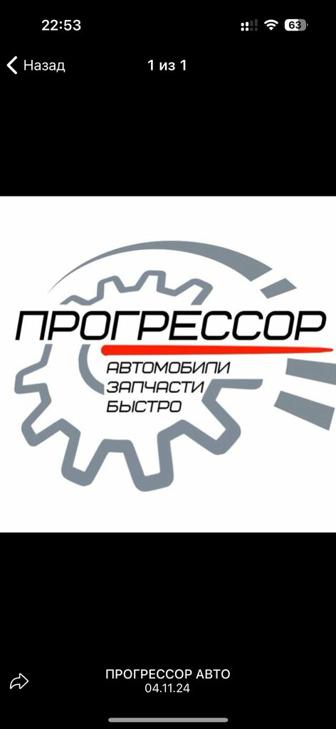Otomobil yedek parçaları Progressor, Moskova, foto